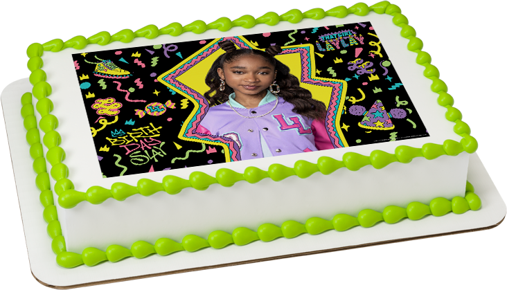 That Girl Lay Lay Birthday Slay | Personalized Edible Image® by ...
